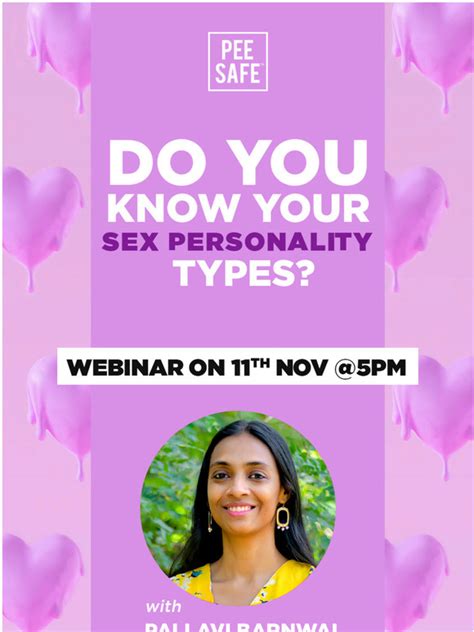 Pee Safe Do You Know Your Sex Personality Milled