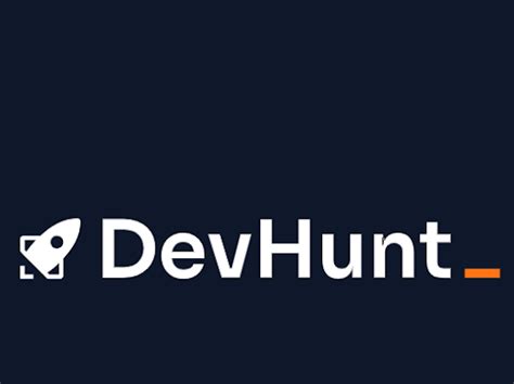 Devhunt A Launchpad For Dev Tools Sideprojectors Marketplace To