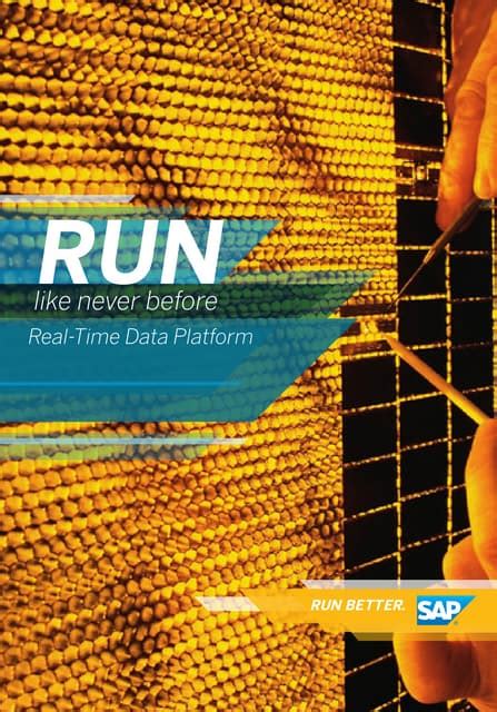 Sap Real Time Data Platform With Sybase Support Pdf