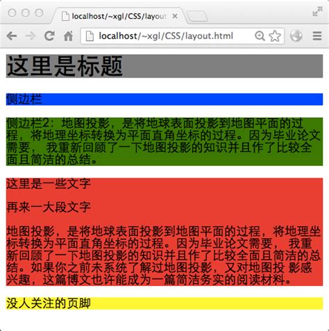 CSS Float布局过程 float网页布局制作过程 CSDN博客