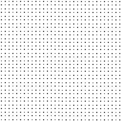 Seamless Polka Dot Pattern Black Dots In Random Sizes 29729889 Png