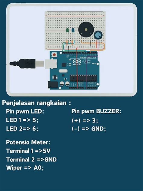 Memfungsikan Pin Pwm Dengan Masukan Analog Input 1023 Mapping Ke 255 Arduino Arduinoproject