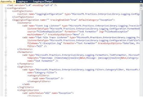 Logging Application Block Enterprise Library 50 With C