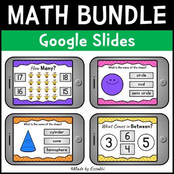 Math Bundle For Google Slides By Made By Essakhi TPT