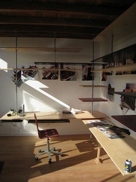 Best Images About DIY Threaded Rod Ideas On Pinterest Shelves Cool Desk Ideas And Industrial