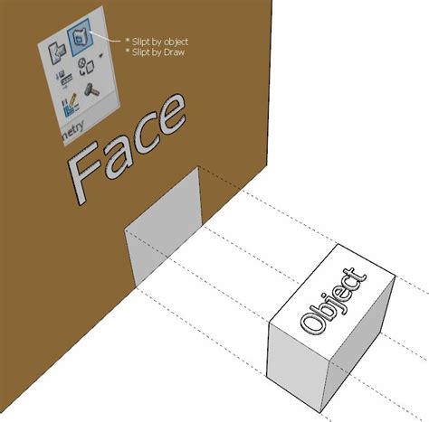 Split Face By Projected An Object On The Face Autodesk Community