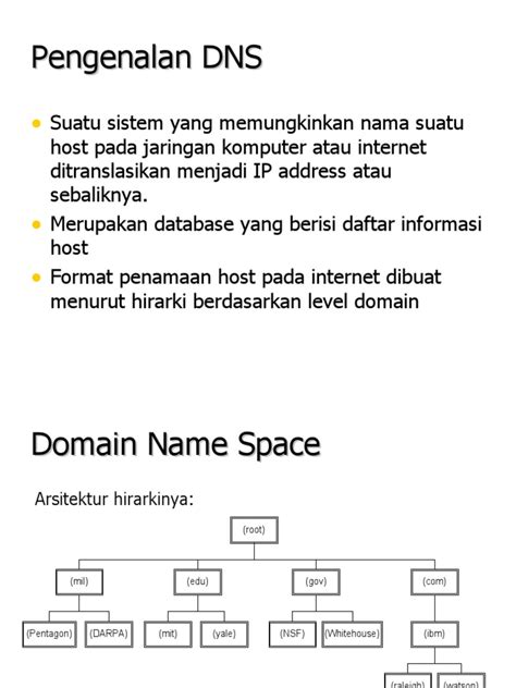 Domain Name System Dns Pdf Komputer