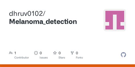 GitHub Dhruv Melanoma Detection