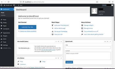 Installing Wordpress On Docker Camp Steiner