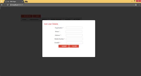 GitHub Sygops GoWebApp CRUD Application Using Go Metal