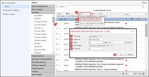Configure Intrusion Policy And Signature Configuration In Firepower Module On Box Management