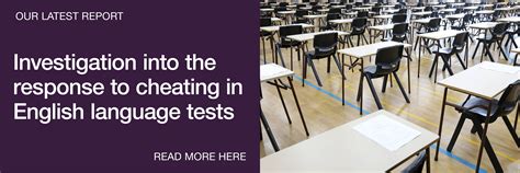 Homepage Cheating In English Language Tests National Audit Office Nao