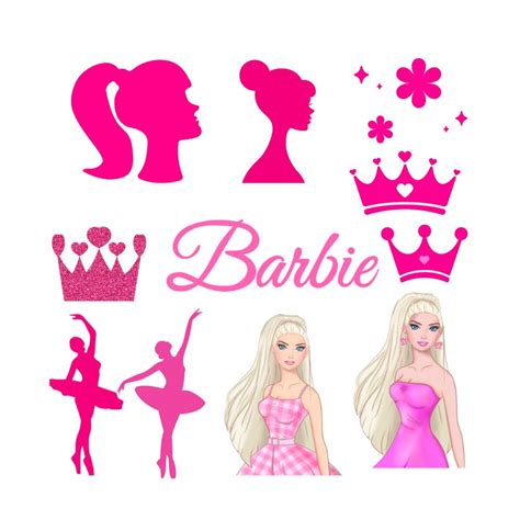 Kit Digital Barbie 40 Elementos Png Elo7 Produtos Especiais