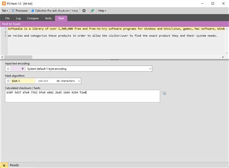 Ps Hash Download Softpedia