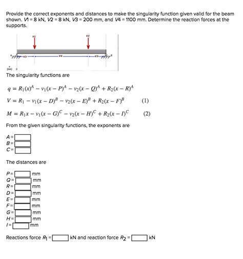 Solved Provide The Correct Exponents And Distances To Make The