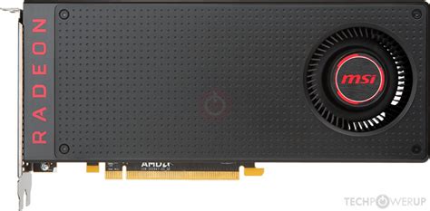 MSI RX 480 8 GB Specs TechPowerUp GPU Database