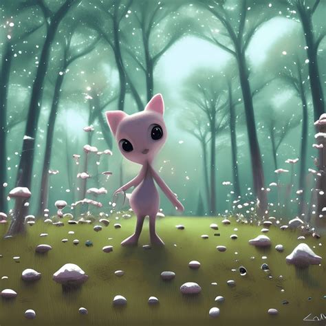 Absolutely Adorable Forest Clearing Scene · Creative Fabrica