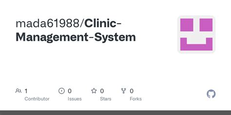 Github Mada61988clinic Management System
