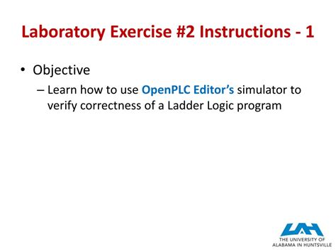 Ppt Lesson 02 Ladder Logic Simulation With Openplc Editor Powerpoint