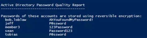 finding weak passwords in ad r netwrix