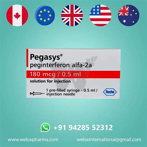 Pegasys 180mcg Injection At Rs 114600vial Peginterferon Alfa 2a