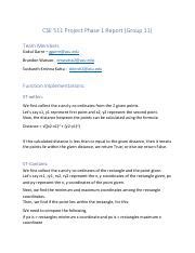 CSE ProjectPhase Group Pdf CSE Project Phase Report