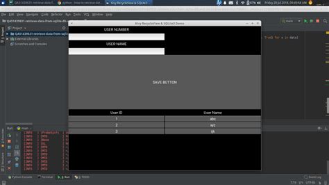 Python How To Retrieve Data From Sqlite Db And Set To Kivy TextInput Fields Stack Overflow