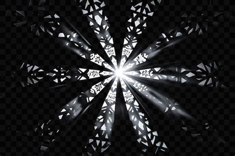 Premium Psd A Snowflake That Is In The Middle Of A Circle