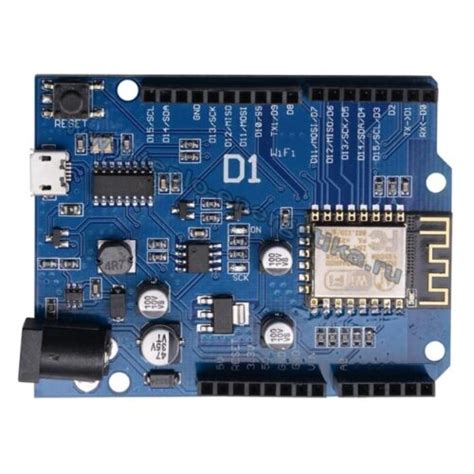 Купить Плата wemos d1 uno r3 ch340g wifi на базе esp8266