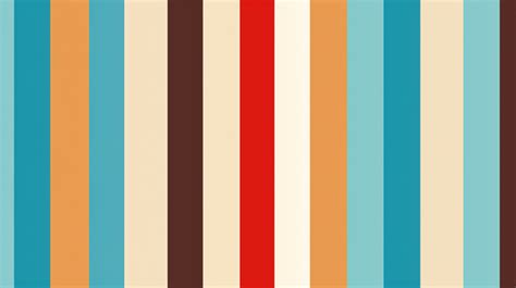 Seamless Vector Wallpaper With Geometric Stripe Pattern Background