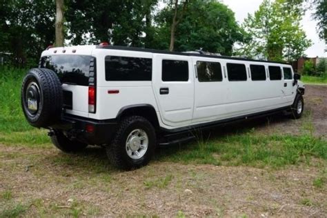 Hummer H Suv V Passenger Stretched Limousine Photos No Reserve