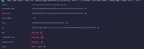 infinite gas warning · smartcontractkit full blockchain solidity course