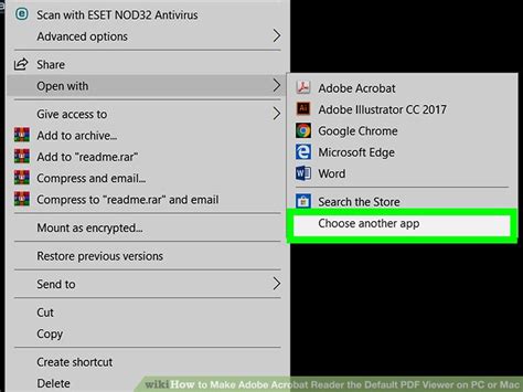 3 Ways To Make Adobe Acrobat Reader The Default Pdf Viewer On Pc Or Mac