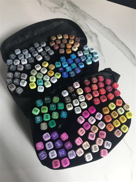 Touchmark Animation Colour Twin Markers 160 Colours Hobbies And Toys Stationery And Craft Other