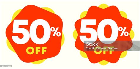 50 할인 특별 제공 태그 스티커 포스터 가격 가치에서 백분율 빨간 풍선 모양입니다 광고 캠페인 판매 판촉 상점 쇼핑몰 소매 아이콘 벡터 세트 Publicity Event에