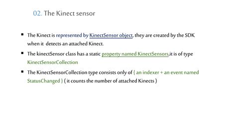 Building Kinect Applications Application Fundamentals Ppt