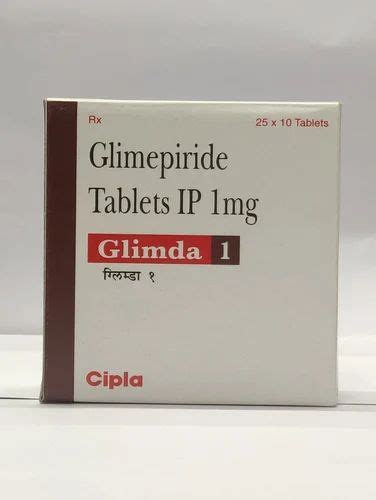 Glimda 1mg Tablets At ₹ 45stripe Amaryl In Nagpur Id 2854123737733