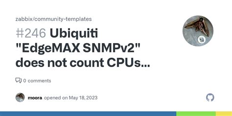 Ubiquiti Edgemax Snmpv2 Does Not Count Cpus When Checking Load · Issue 246 · Zabbixcommunity