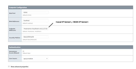connection to remote ignition opc ua server ignition inductive