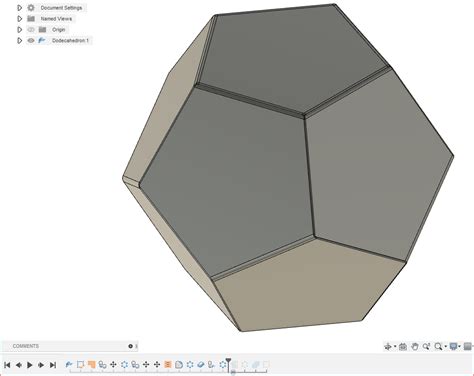 Solved Help Me To Draw A Dodecahedron Using Sheet Metal Autodesk
