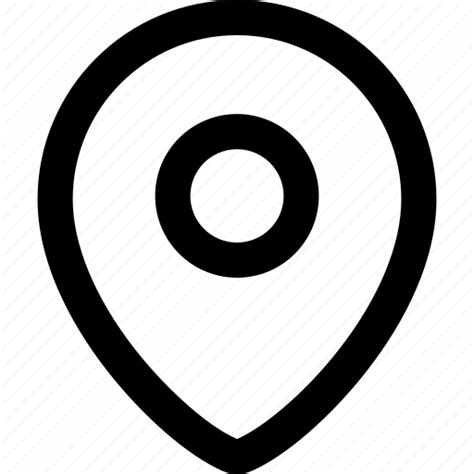 Location Localization Pointer Map Placeholder Place Pin Point Icon Download On Iconfinder