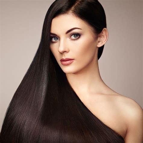 Brunette Ambition Color 2 Clip In Tape In Hair Extensions Straight Hairstyles Diy Hairstyles