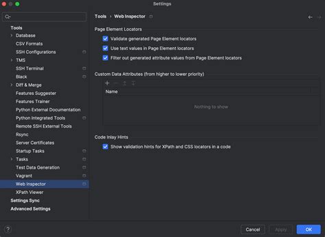 advanced configuration aqua documentation