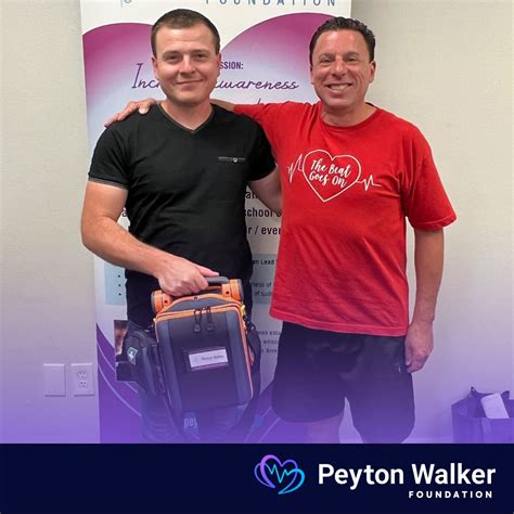 Communitysupport Aed Hearthealth The Peyton Walker Foundation
