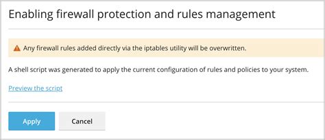 How To Manage Local Firewall Rules Using Plesk Firewall In Plesk For Linux Plesk