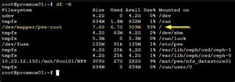 how to extend proxmox root partition with lvm