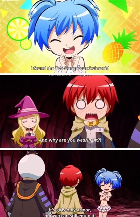 Cross Dressing Nagisa In Koro Sensei Quest Assassination Classroom Amino