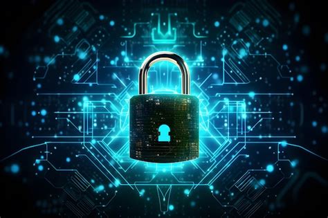 Premium Photo Cybersecurity And Privacy And Protect Data Concept Lock Key Icon And Internet