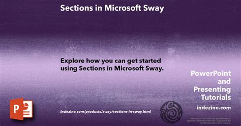 Sections In Microsoft Sway
