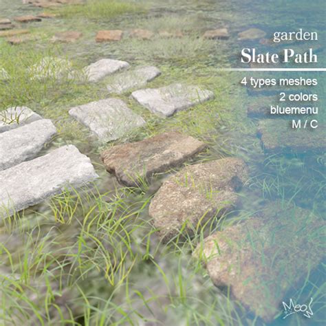 Second Life Marketplace Mmm Slate Path Set